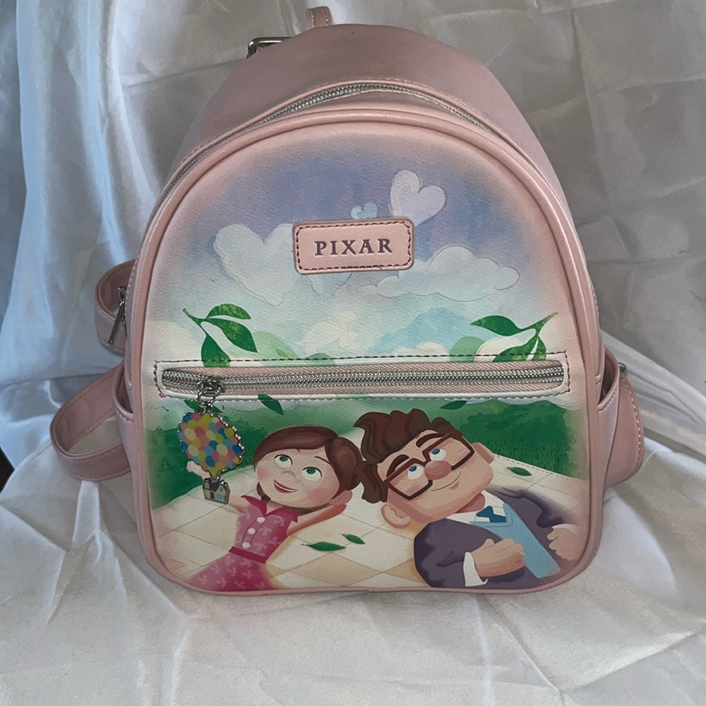 Loungefly Disney Pixar Up Carl & Ellie Mini Backpack - Gem